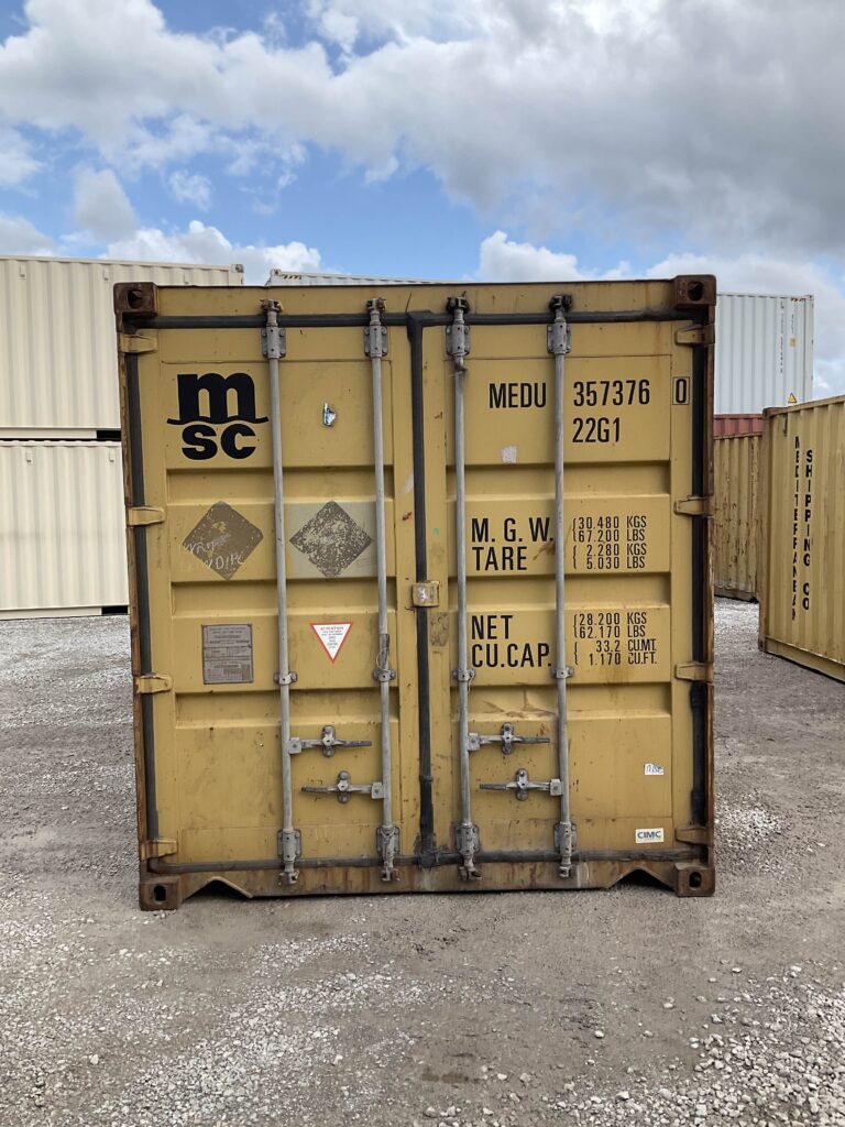 20' Used Standard Container - Grade C - Budget Box Online