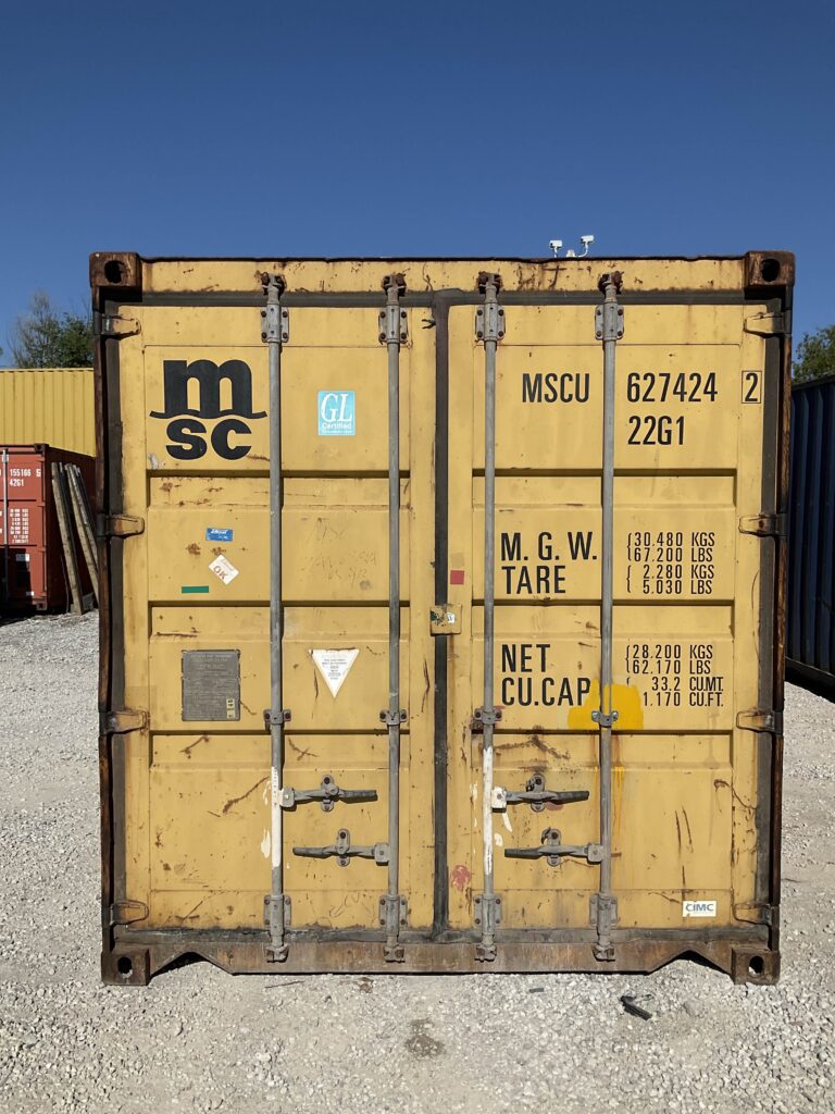 20' Used Standard Container - Grade C - Budget Box Online